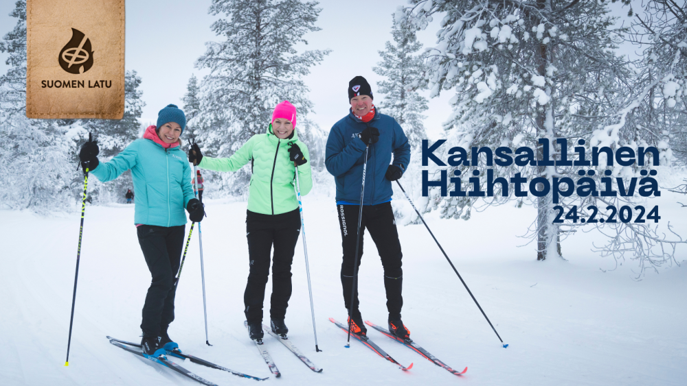 Kansallista Hiihtopäivää vietetään 24.2.2024 - Suomen Latu